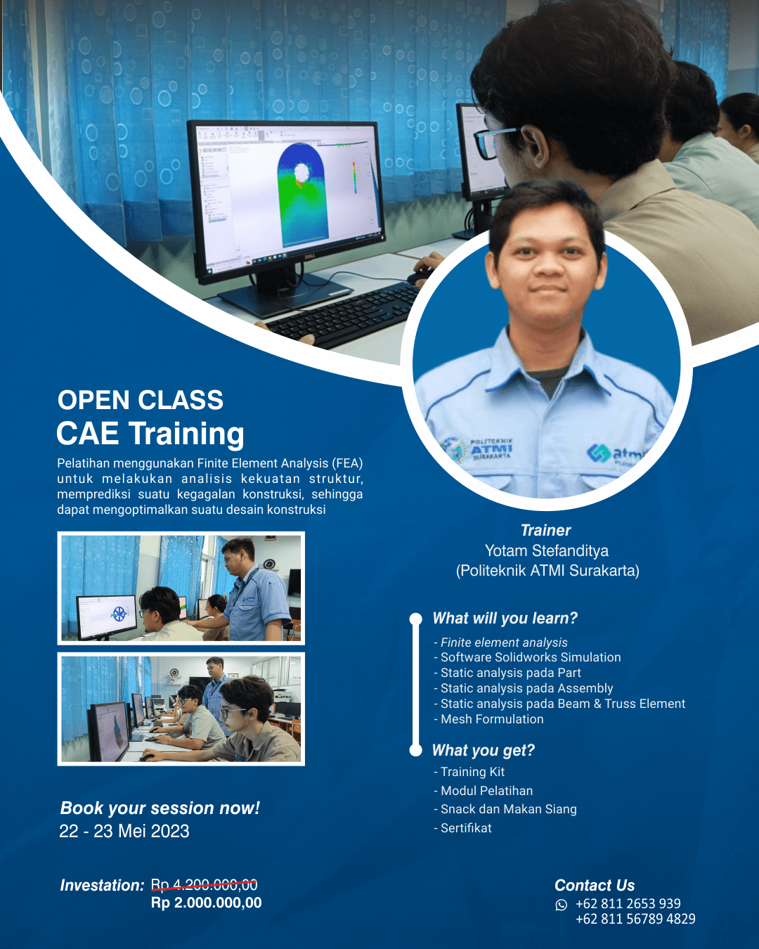 Pelatihan CAE – FEA | ATMI BizDEC